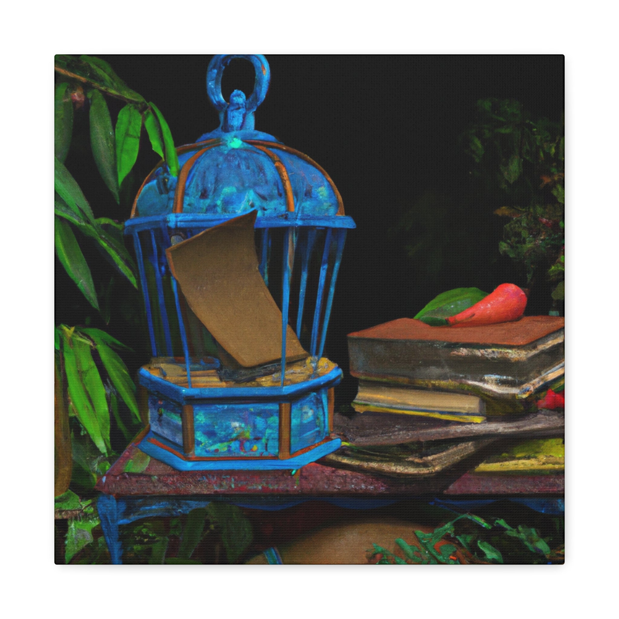 Cold Realistic Reflection - Canvas - Walmart.com