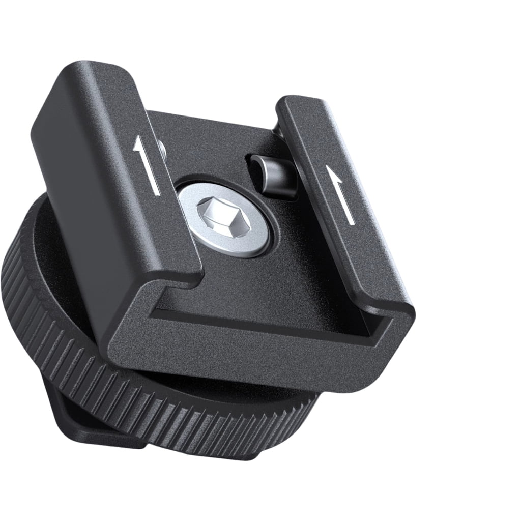 Cold Shoe Mount For Microphones Adapter For Interviews And Concerts ...