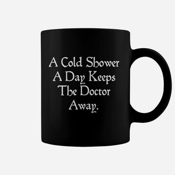 Cold Shower Gift A Cold Shower A Day Coffee Mug - Walmart.com