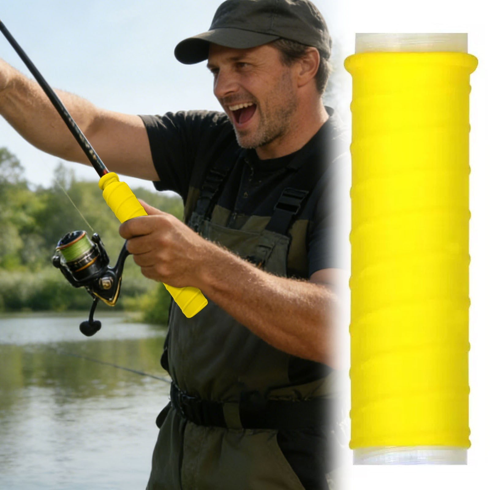 Cold Shrink Handle Wrap With Grip For Enhanced Control On Rods And ...
