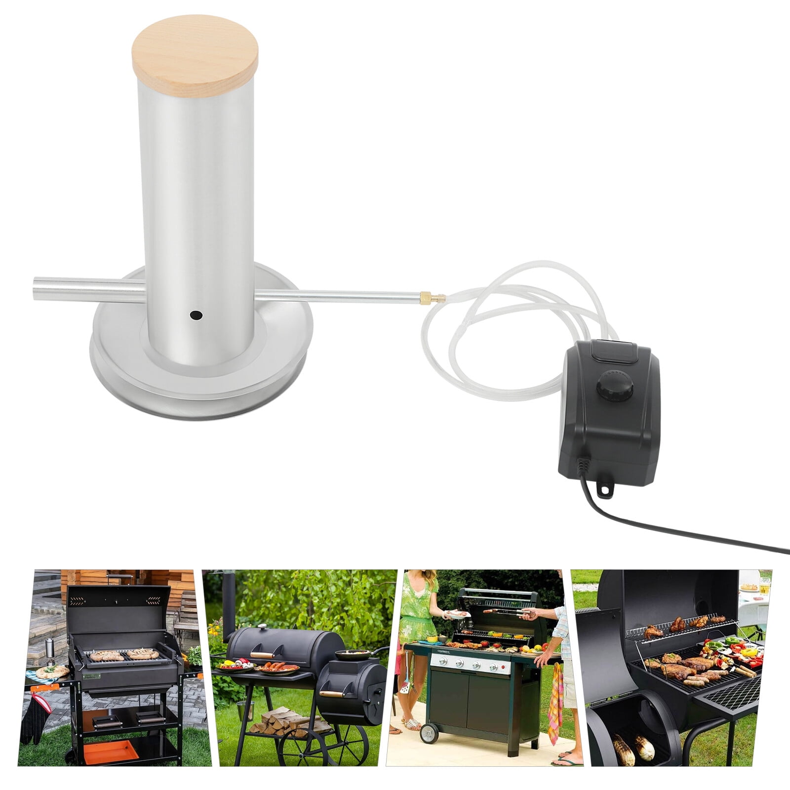 Cold Smoke Generator, Stainless Steel Smoke Generator with Lid & Air ...