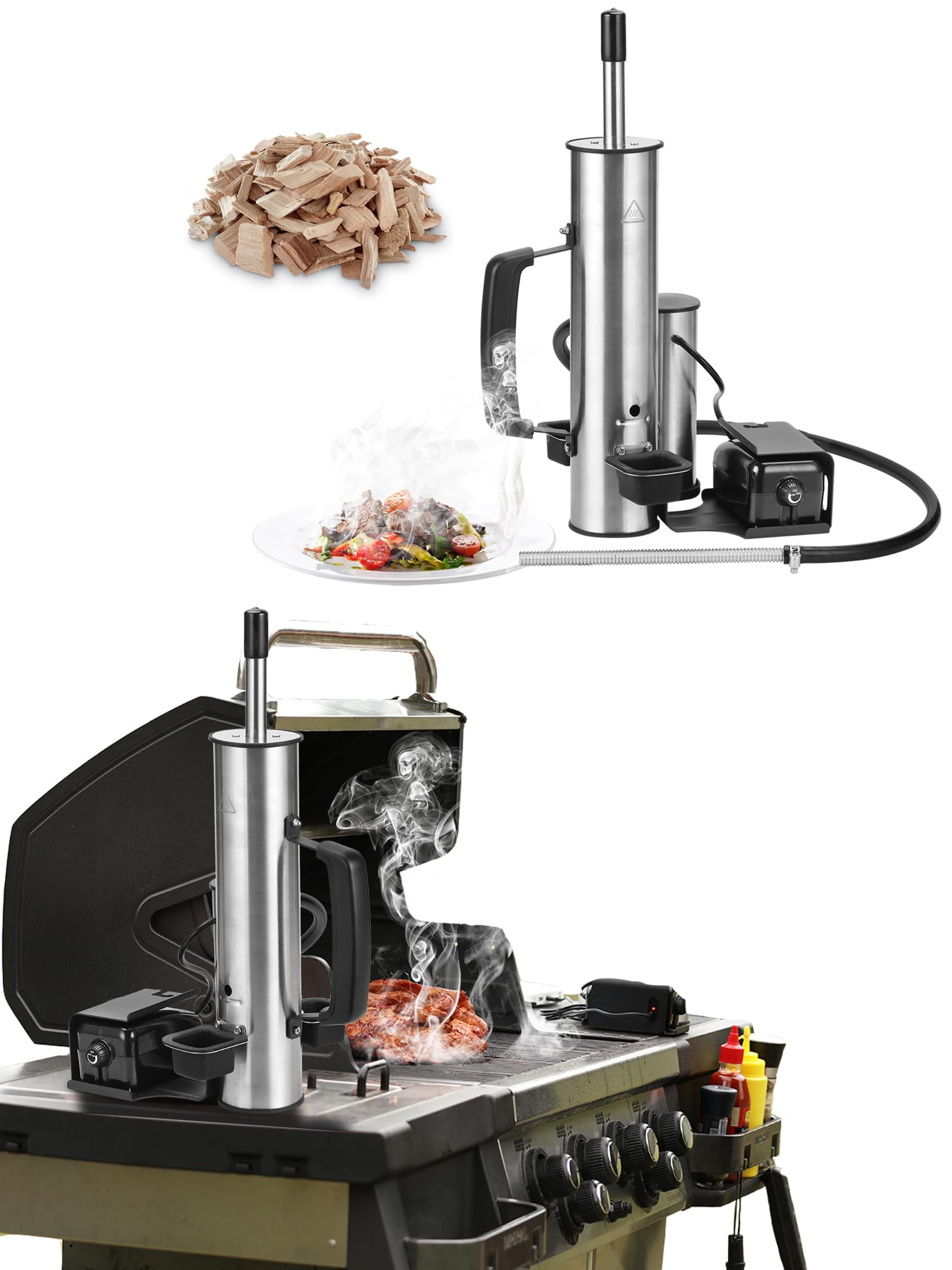 Cold Smoke Generator, Tube for Pellet Smoker Upgrade, Generator for Gas ...