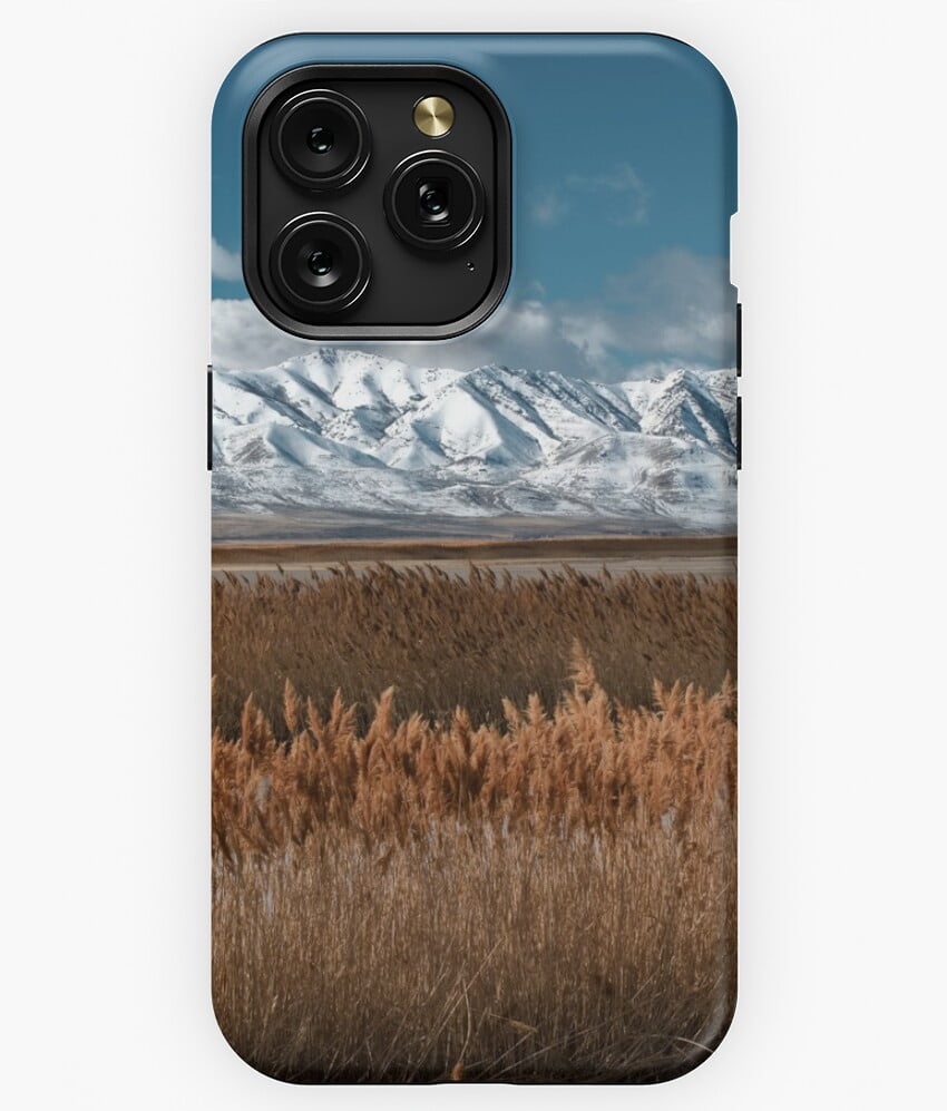 Cold Snowy Winter Landscape Scene G8259 Phone Case for iPhone17 16 15 ...