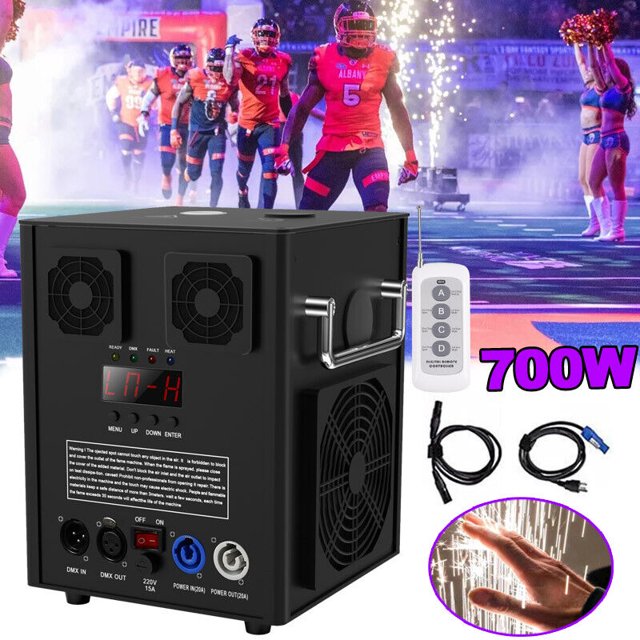 Cold Spark Machine 700W Large Cold Spark Firework Machine 6.6-16ft for ...