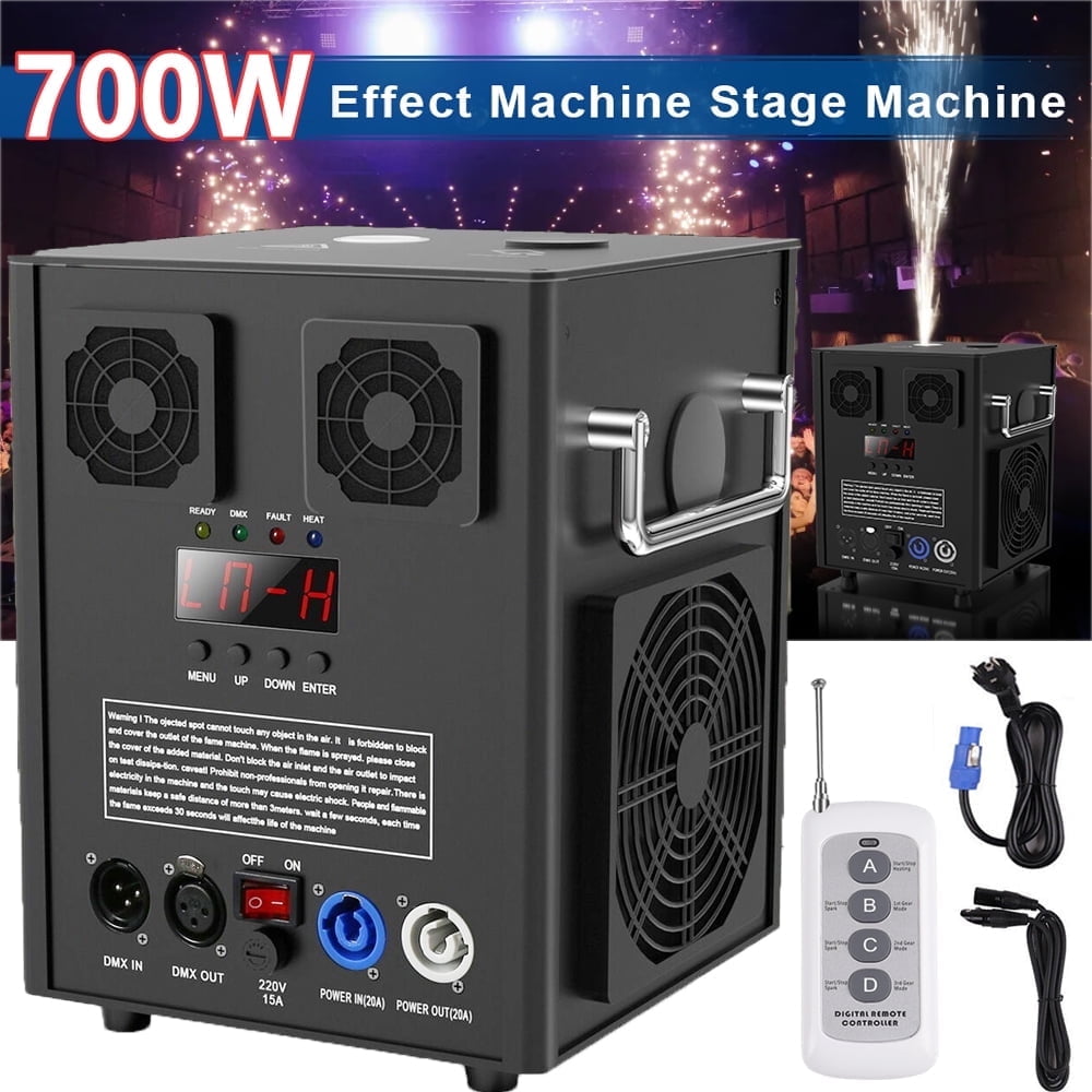 Cold Spark Machine Adjustable Height with DMX512/RC Control 3-15ft ...