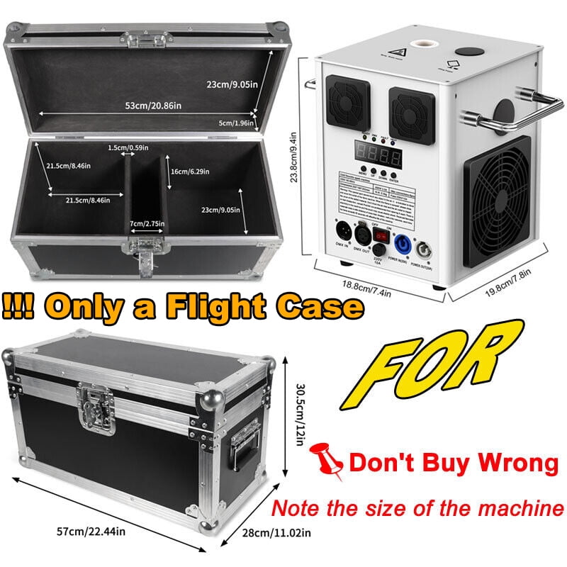 Cold Spark Machine Flight Case for (2) Spray Model Electronic Stage ...