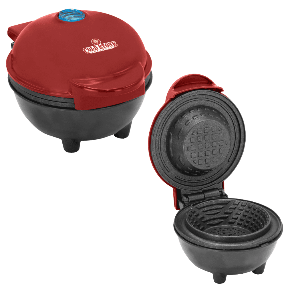 Cold Stone Creamery Mini Waffle Cone Machine, Electric Non-Stick Bowl ...
