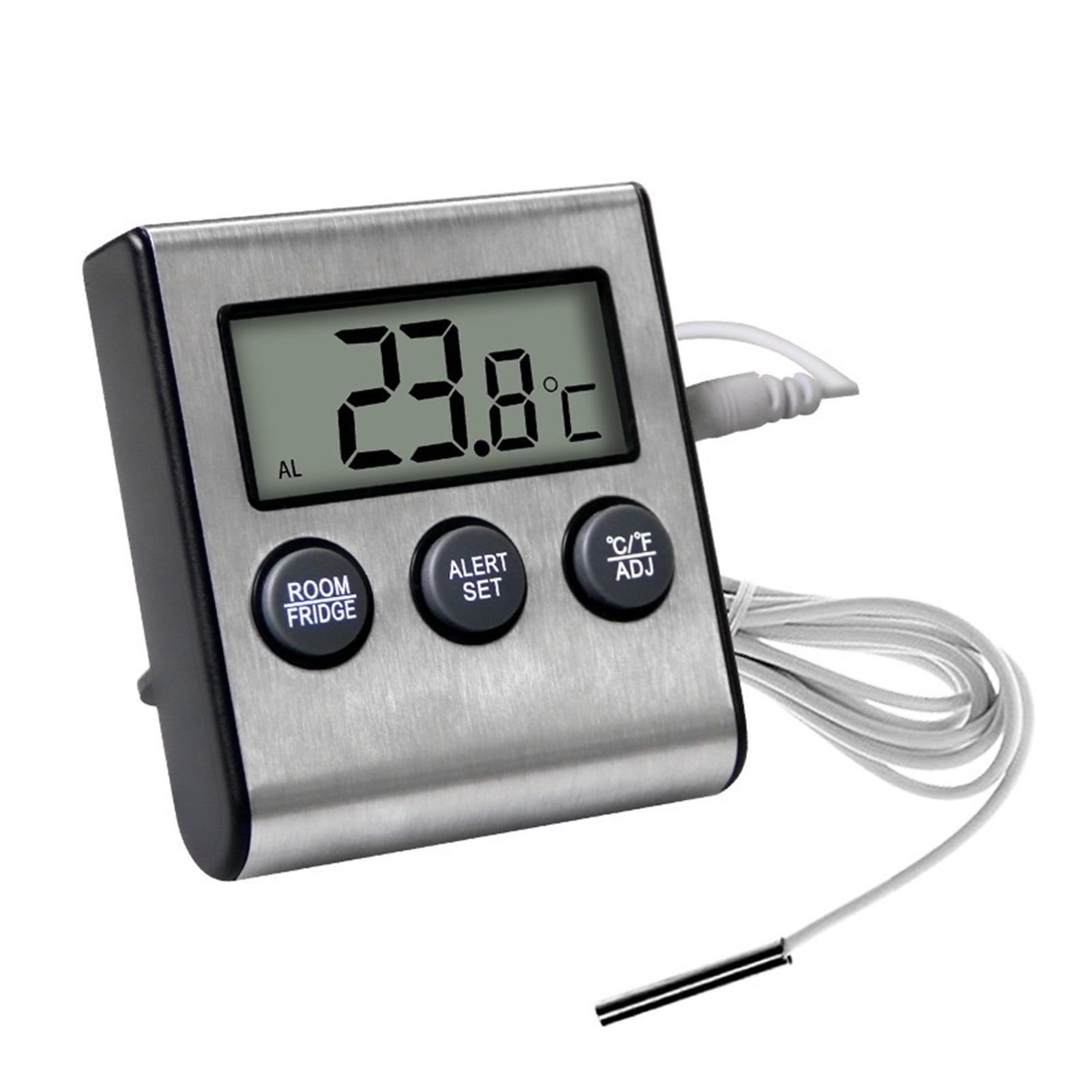 Cold Storage Freezer Thermometer Kitchen Household Alarm Temperature ...
