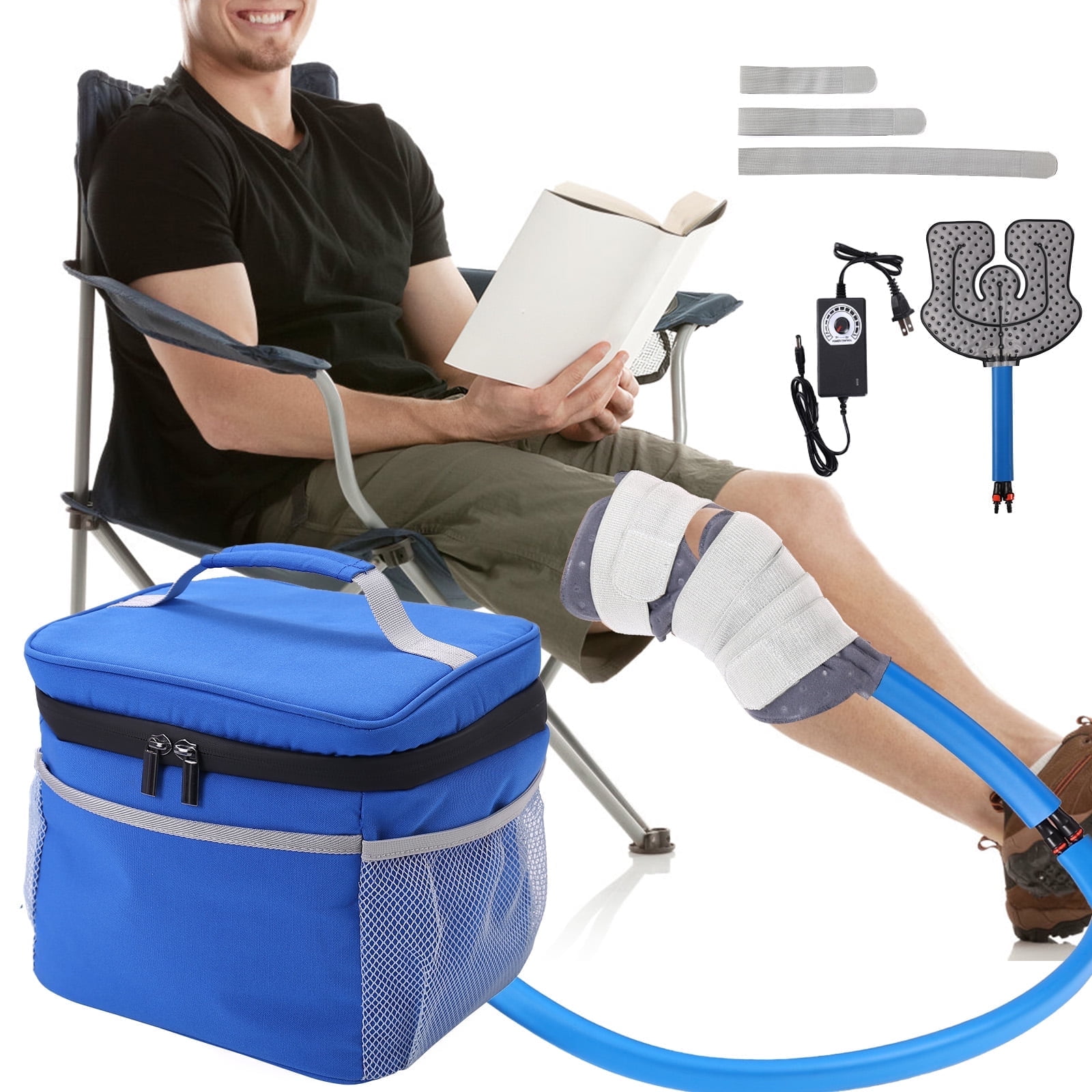 Cold Therapy Knee System. Continuous flow cold therapy. Decrease pain ...