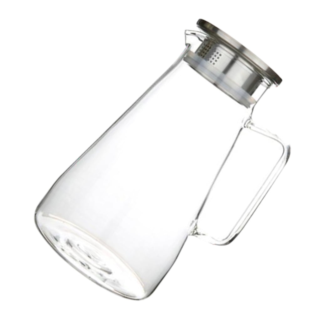 Raindrops 1500ML Clear Glass Juice Pitcher Large Capacity Cold Water Jug for Home - Walmart.com
