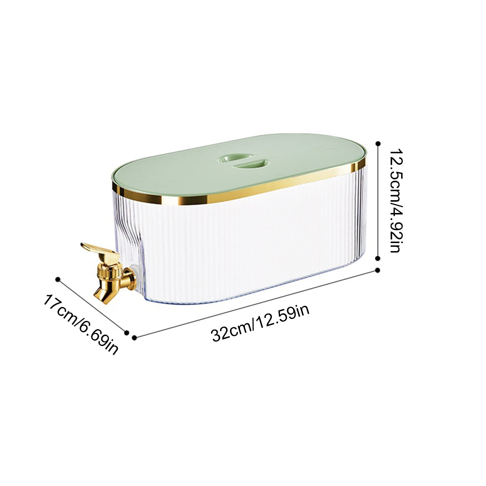 Cold Water Bottle Tea Pots Dispenser Jug Fountain with Faucet Kettle ...