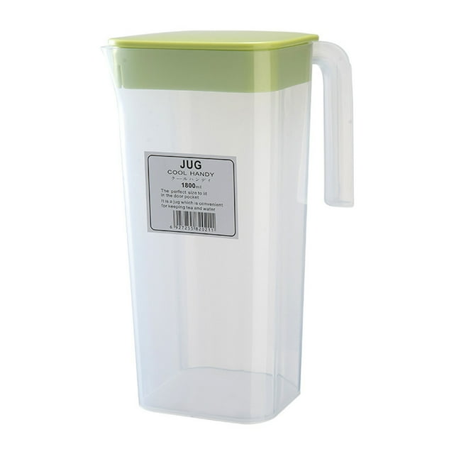 Cold Water Kettle Pitcher Set | Plastic Beverage Dispenser With Lid ...
