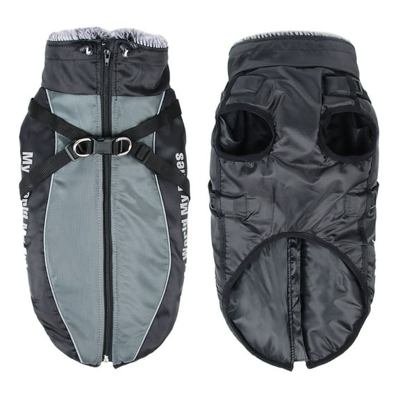 Cold Weather Dog Jacket Warm Comfortable Apparel for Medium Large Breed ...