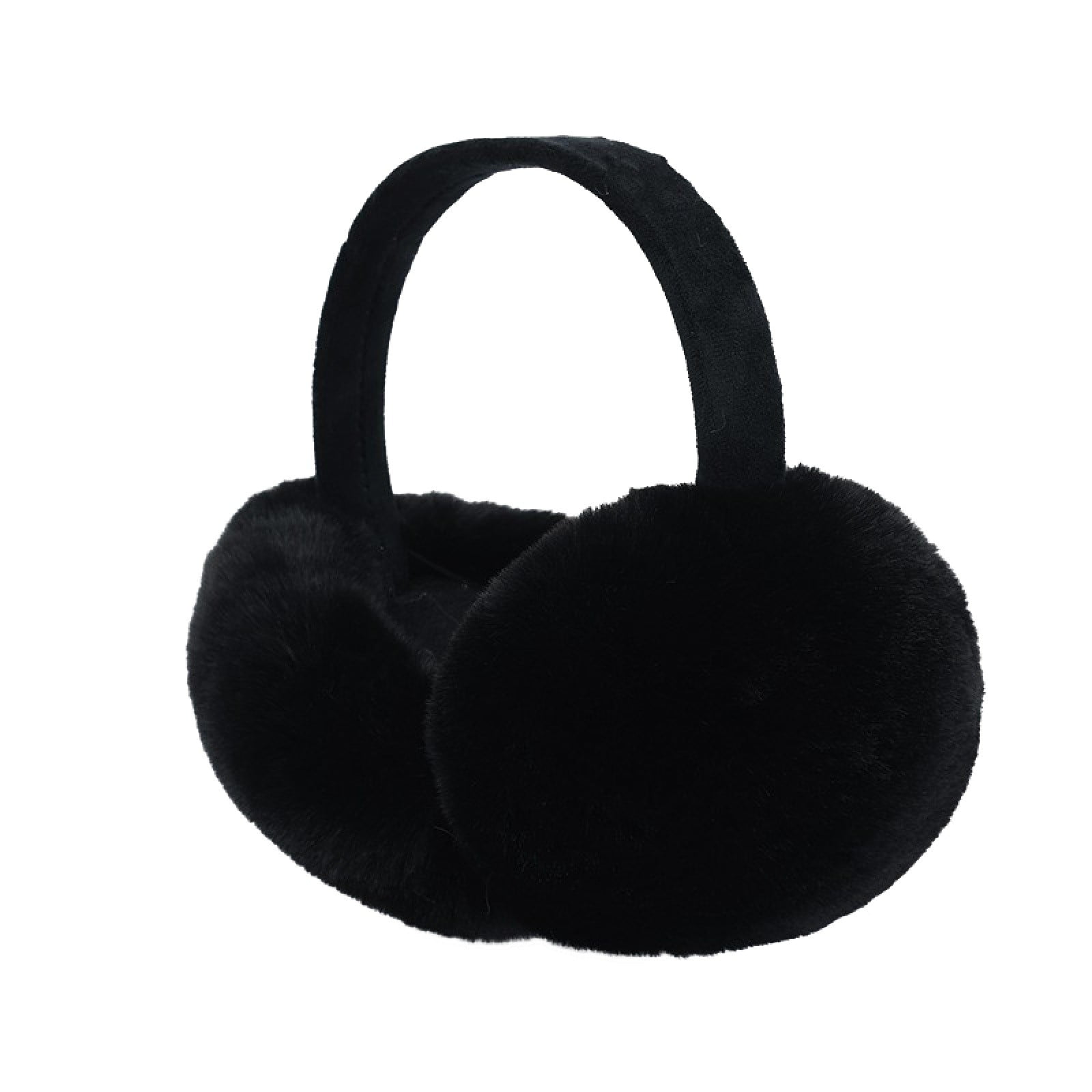 Cold Weather Earmuffs for Women-Fluffy Plush Ear Warmers Winter ...