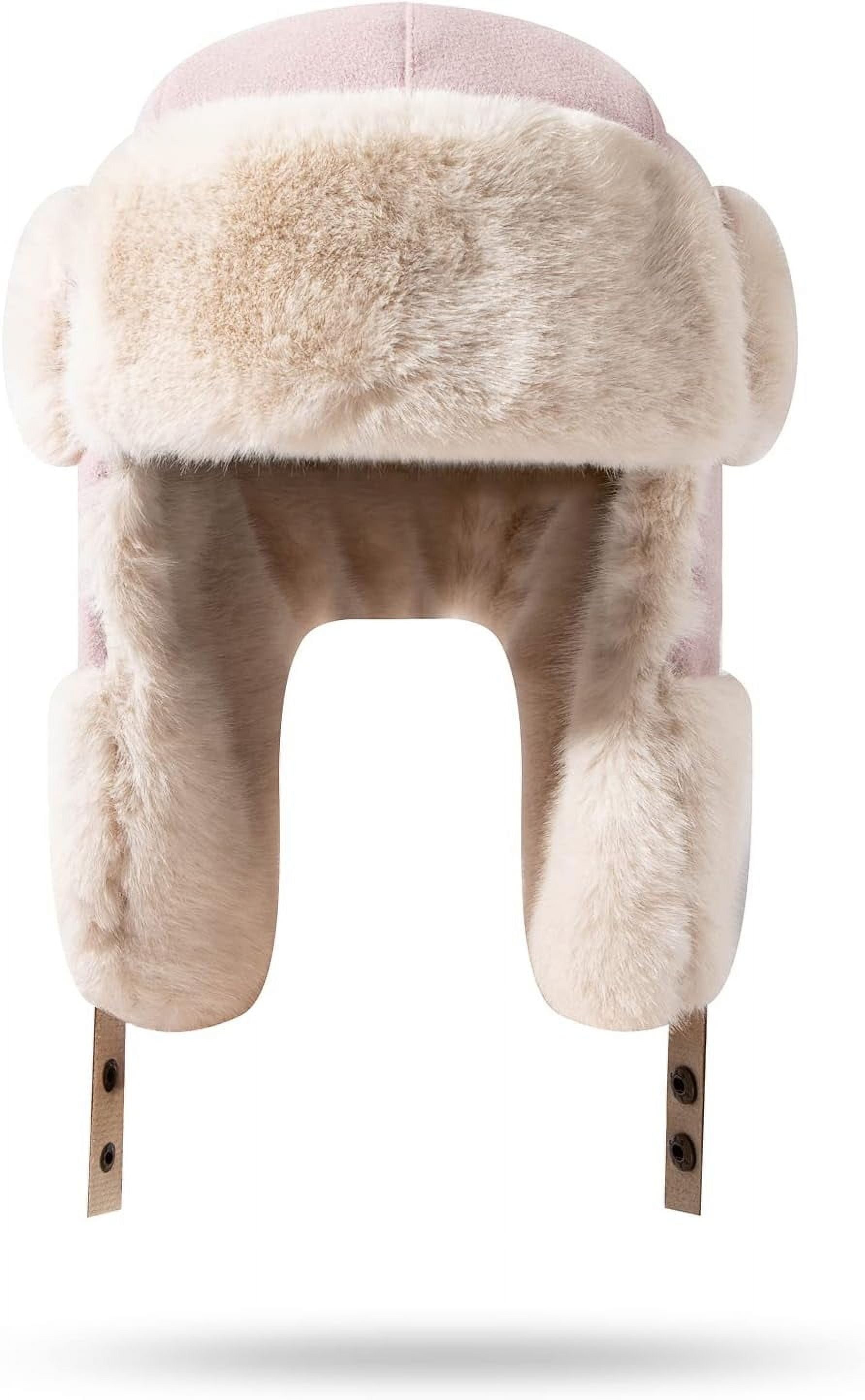 Cold Weather Eskimo Hats Trapper Hat Winter Thick Furry Ushanka Russian ...