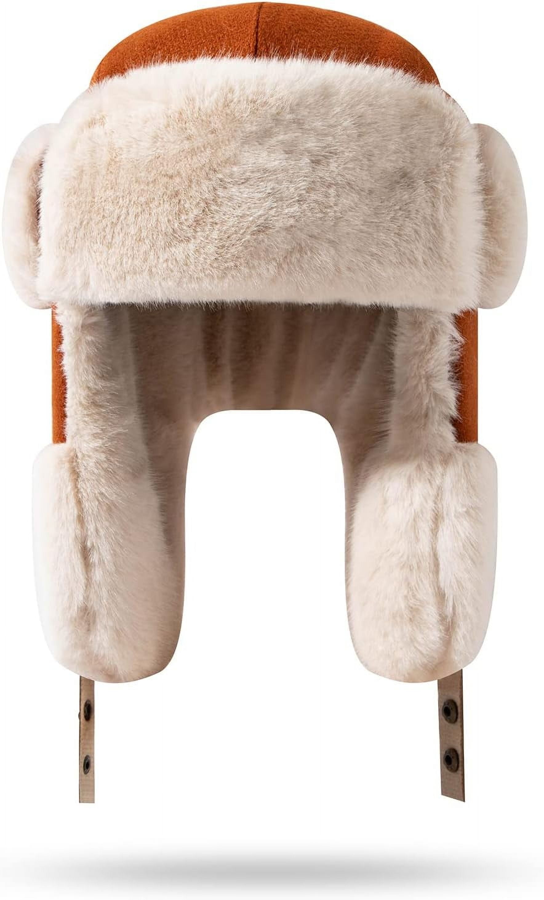 Cold Weather Eskimo Hats Trapper Hat Winter Thick Furry Ushanka Russian ...