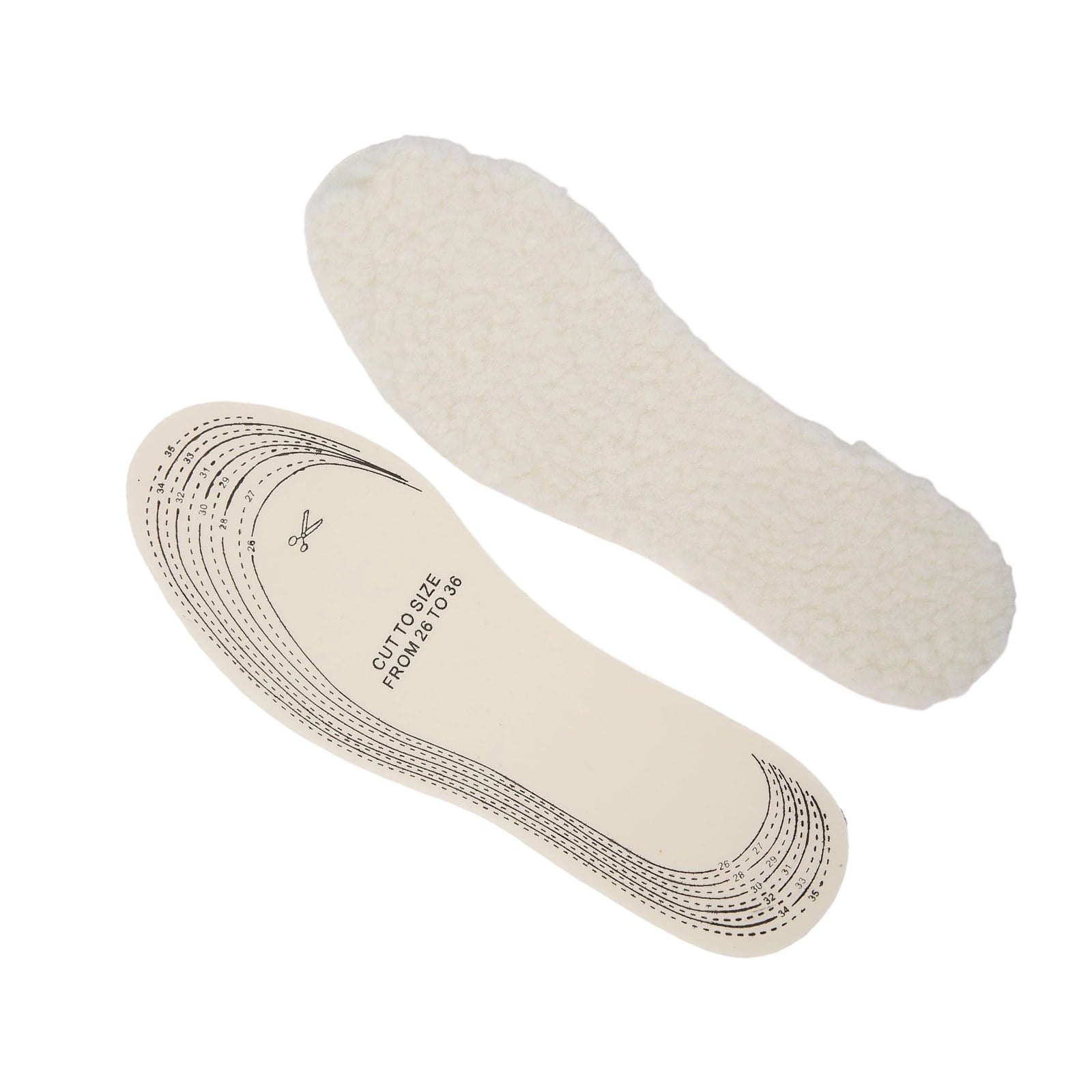 Cold Weather Insoles With Lambswool Like Padding And Latex Support ...
