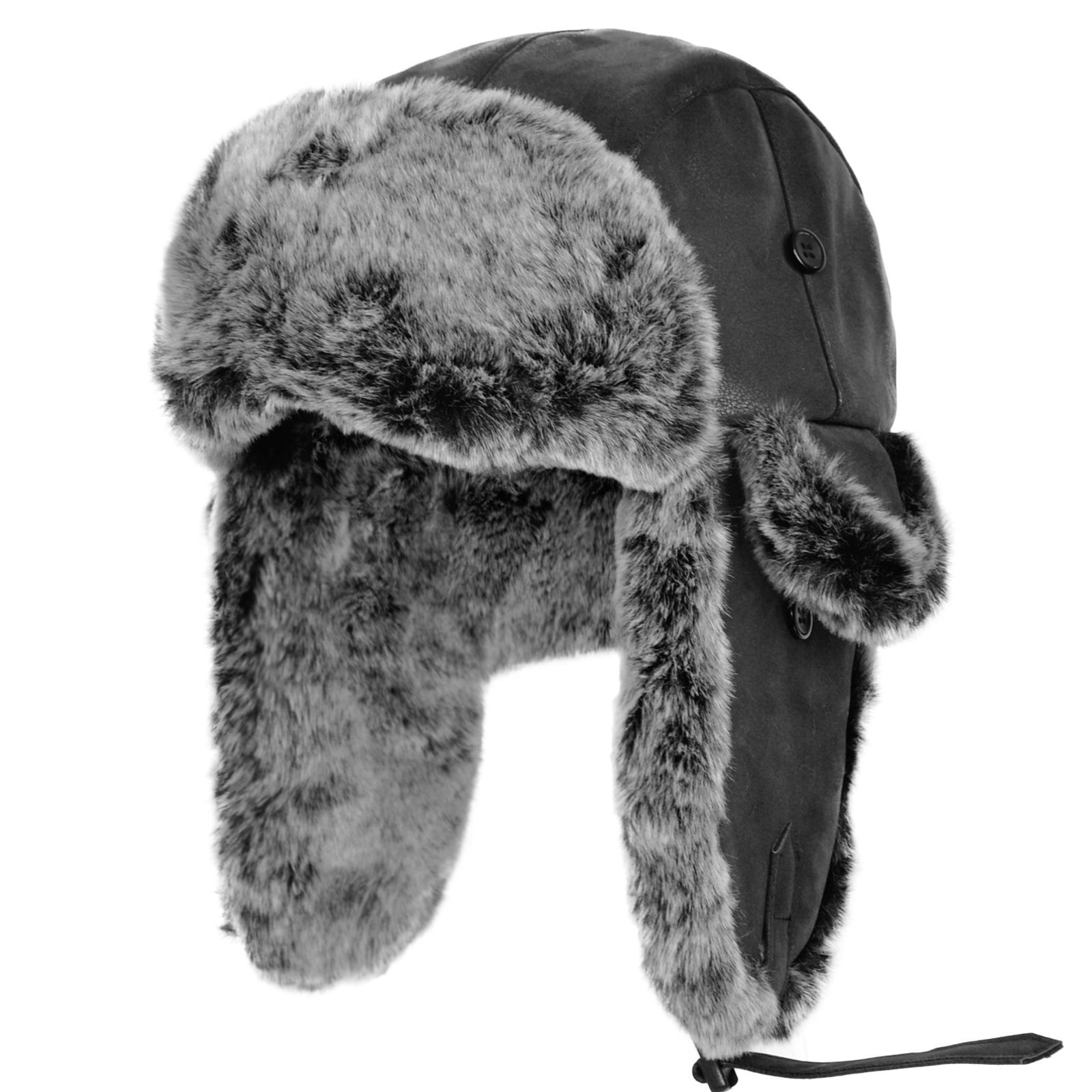 Cold Weather Winter Gear Russian Ushanka Cossack Trooper Hat Trapper ...