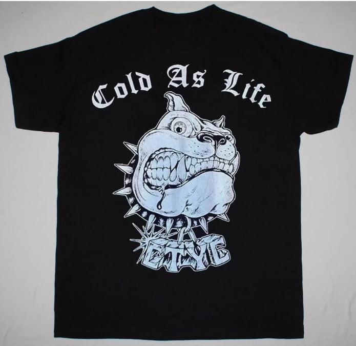 Cold as life world's most dangerous Band Short Sleeve Cotton All Size ...