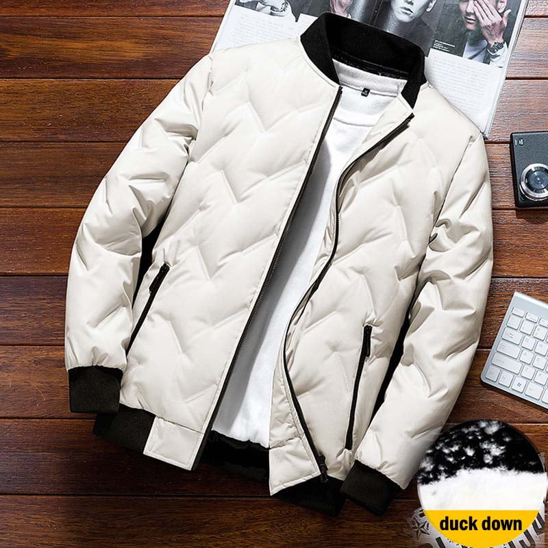 Cold-proof Thickened Short Down Jacket in Winter: Light and Warm ...