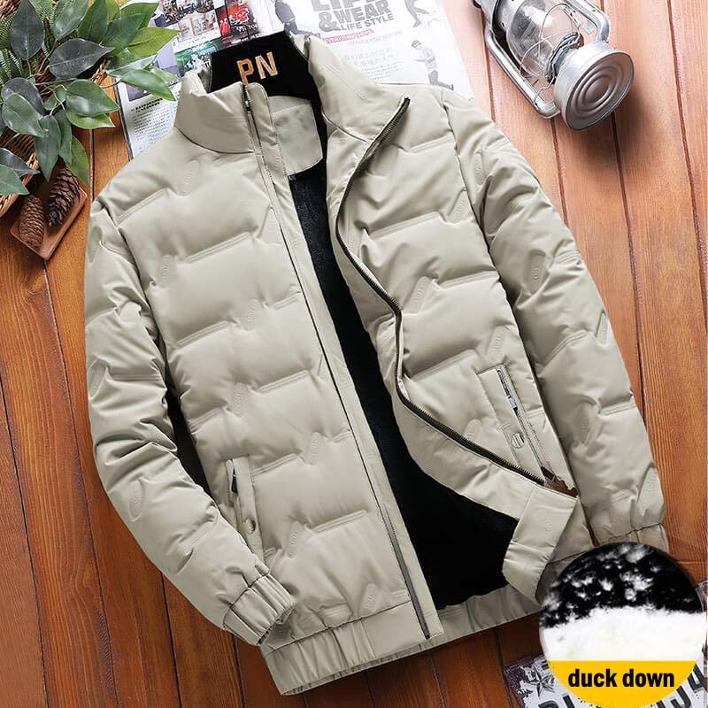 Cold-proof Thickened Short Down Jacket in Winter: Light and Warm ...