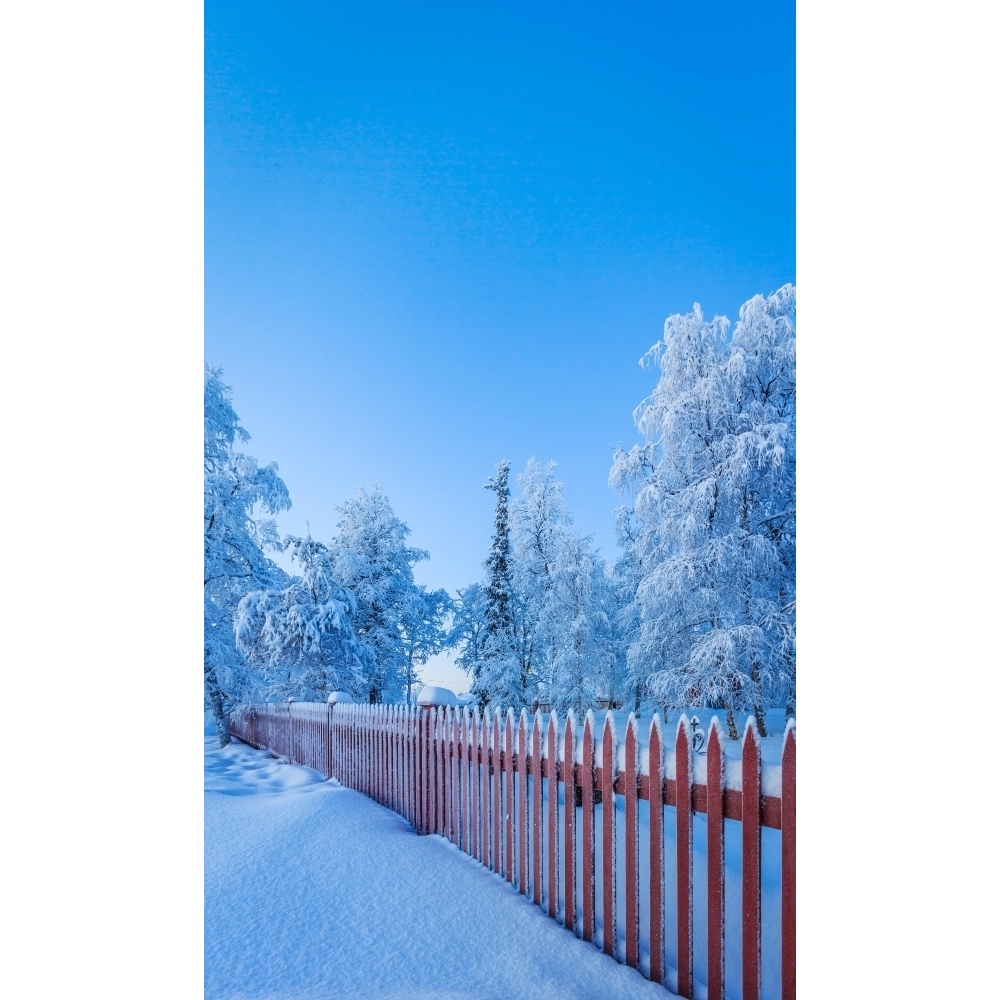 Cold winter with temperatures going down to -47 celsius. Poster Print ...