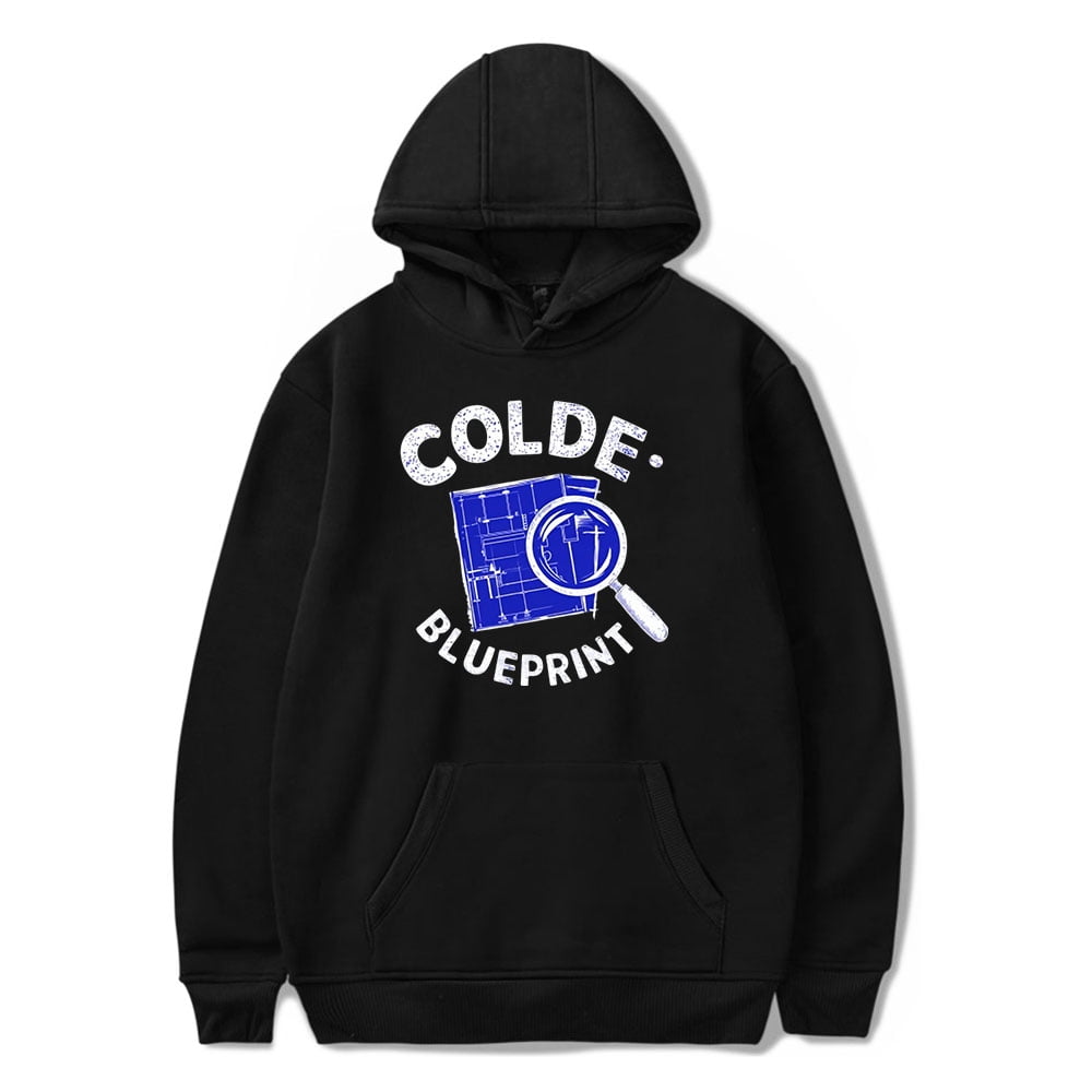 Colde BLUEPRINT Hoodie Unisex Hooded Sweatshirt Long Sleeve Tracksuit ...