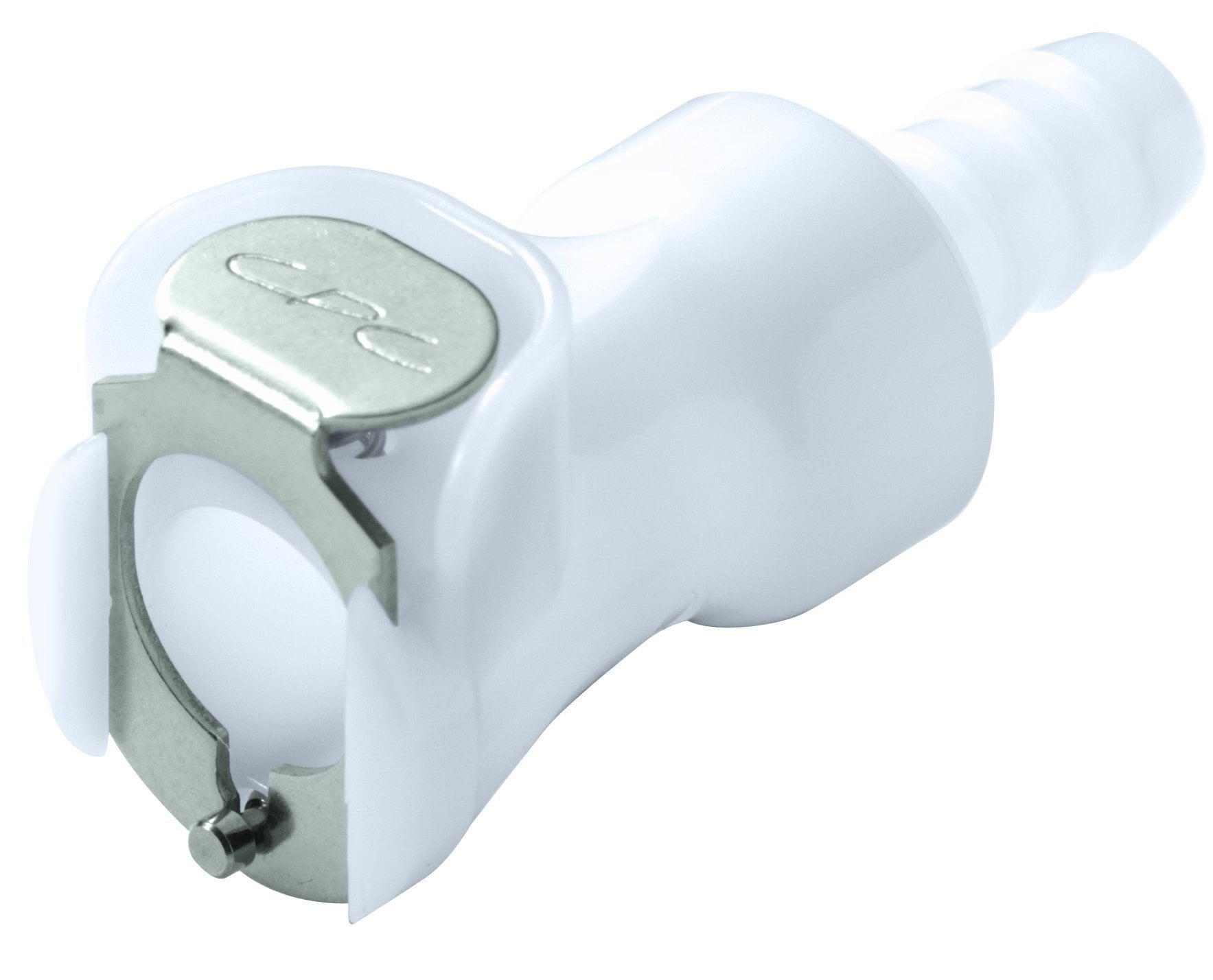 Colder PMCD1701 Acetal Tube Fitting, Coupler, Shutoff, In-Line, 1/8 ...