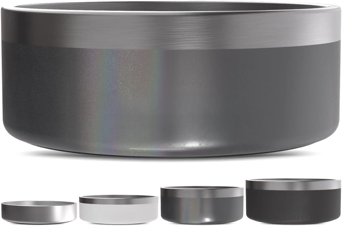 Coldest Dog Bowl - Anti Rust Metal, Non Slip, 3 Layers Insulated ...