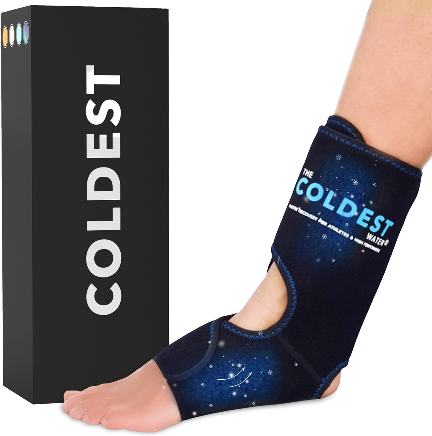 Coldest Foot Ankle Achilles Tendonitis Icing Pain Relief Ice Wrap with ...
