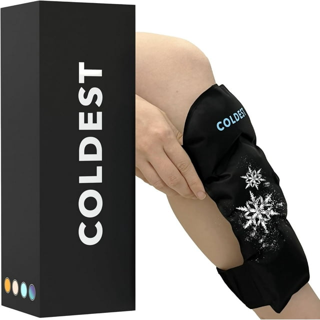 Coldest Shin Splints and Calf Ice Pack Therapy - Reusable Gel ...