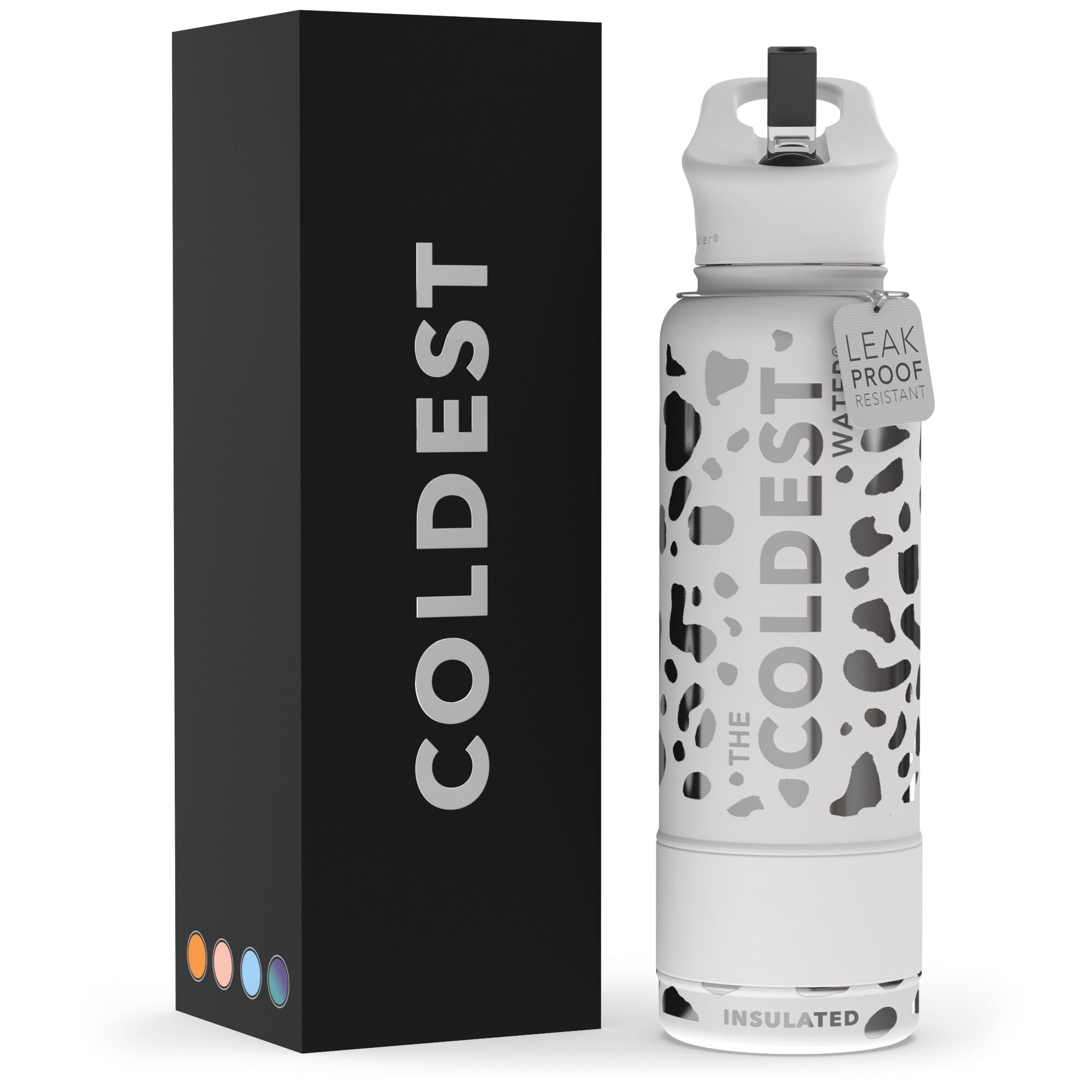 Coldest Metal Hydration Insulated Water Bottle, Keeps Cold, Leak Proof ...