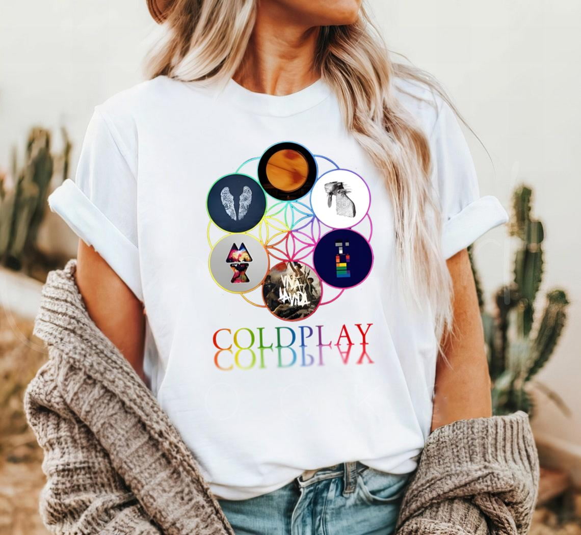 Coldplay Music Album Shirt/Sweatshirt/Hoodie Unisex S-5XL Hot Trending ...