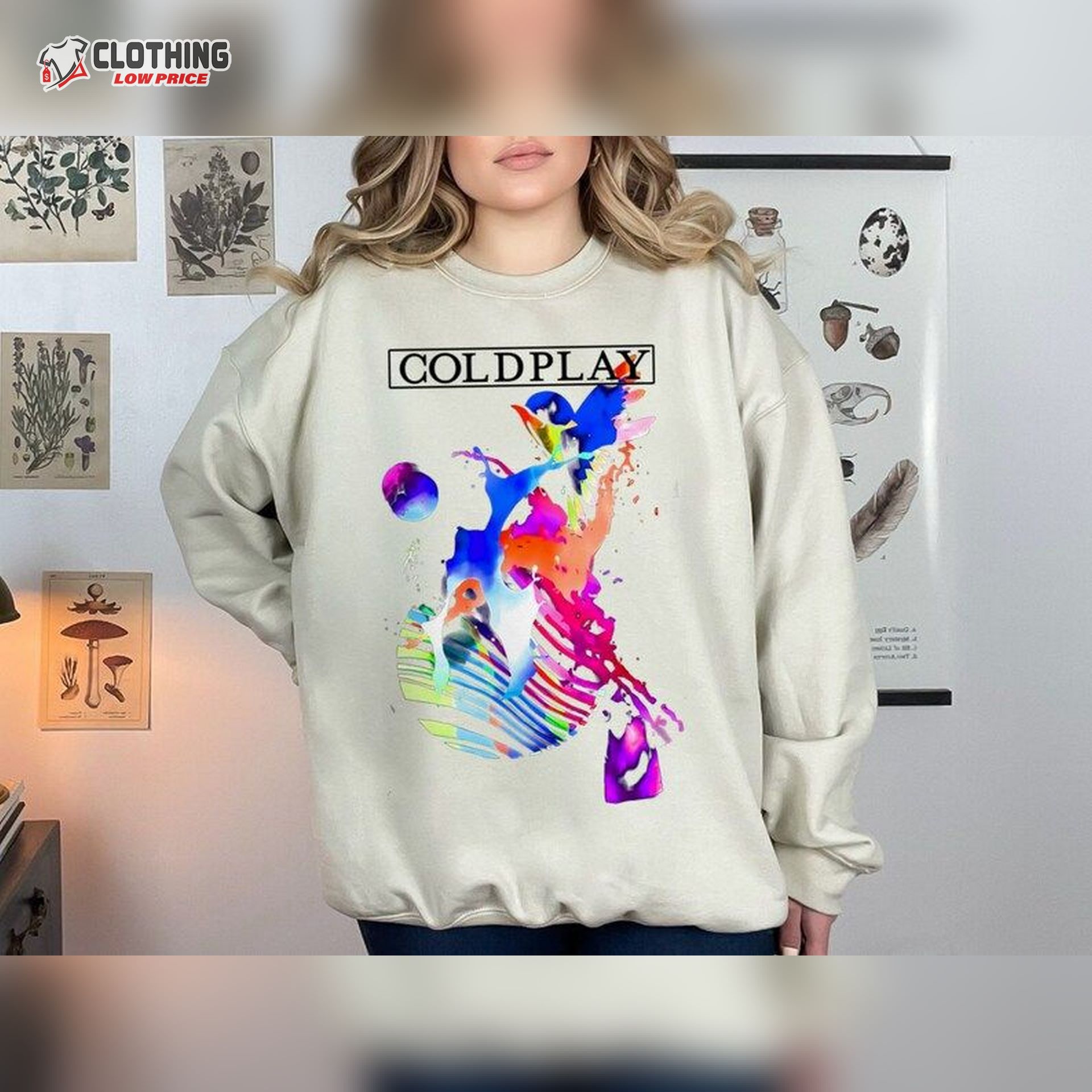 Coldplay Music Band Sweatshirt, Retro Coldplay Hoodie, Coldplay Shirt ...