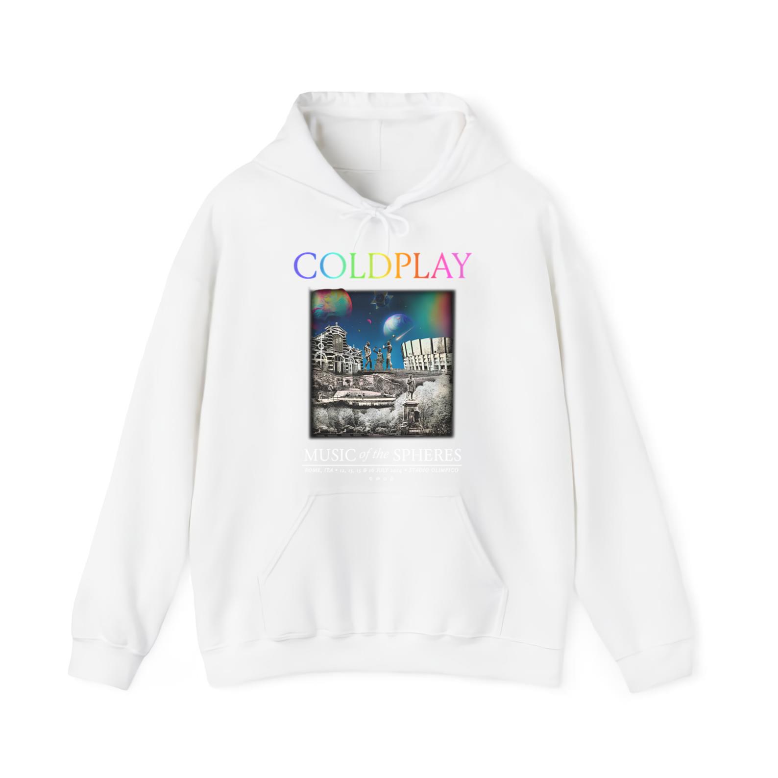 Coldplay Music Of The Spheres In Rome Italy 2024 Event T-Shirt ...