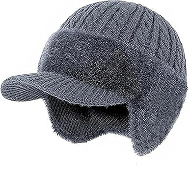 Coldshield Trapper Blocking Knitted Hats Winter Cozy Head Beanie Hats ...