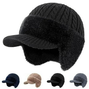 Winter Hat Brim Ear Flaps