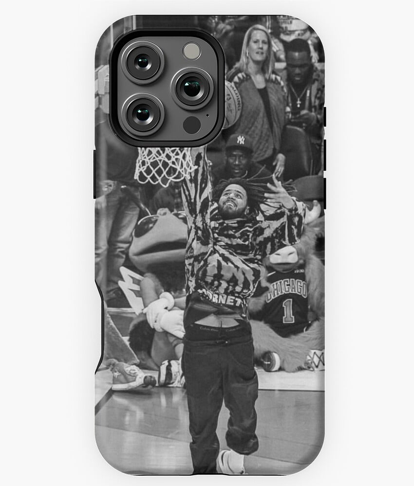 Cole Anthony's Dunk Basketball Art Phone Case for iPhone 16 15 14 13 12 ...