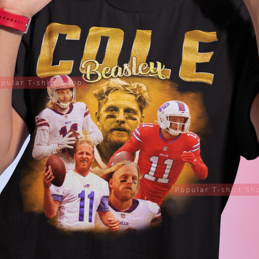 Cole Beasley Vintage Unisex Shirt, Vintage Cole Beasley TShirt Gift For ...