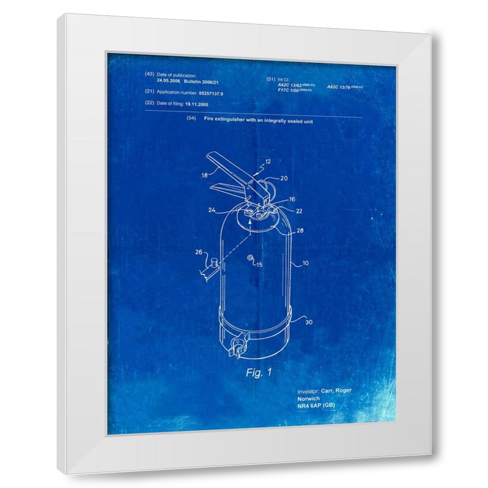 Cole Borders 4x14 White Modern Wood Framed Wall Art Titled - PP396 ...