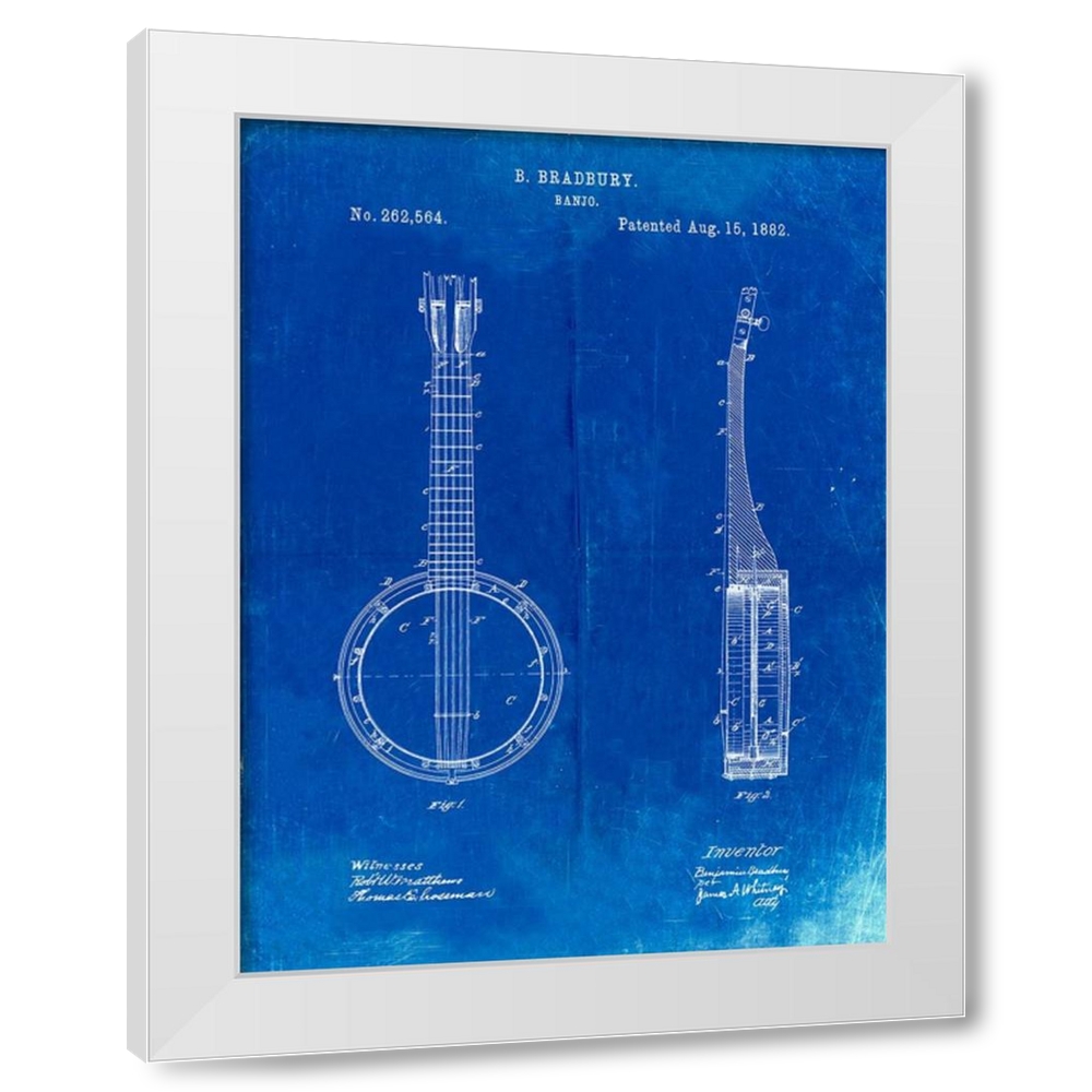 Cole Borders 4x14 White Modern Wood Framed Wall Art Titled - PP715 ...
