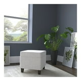 Cole Classics Square Storage Ottoman with Lift Off Top Natural: Bedroom ...