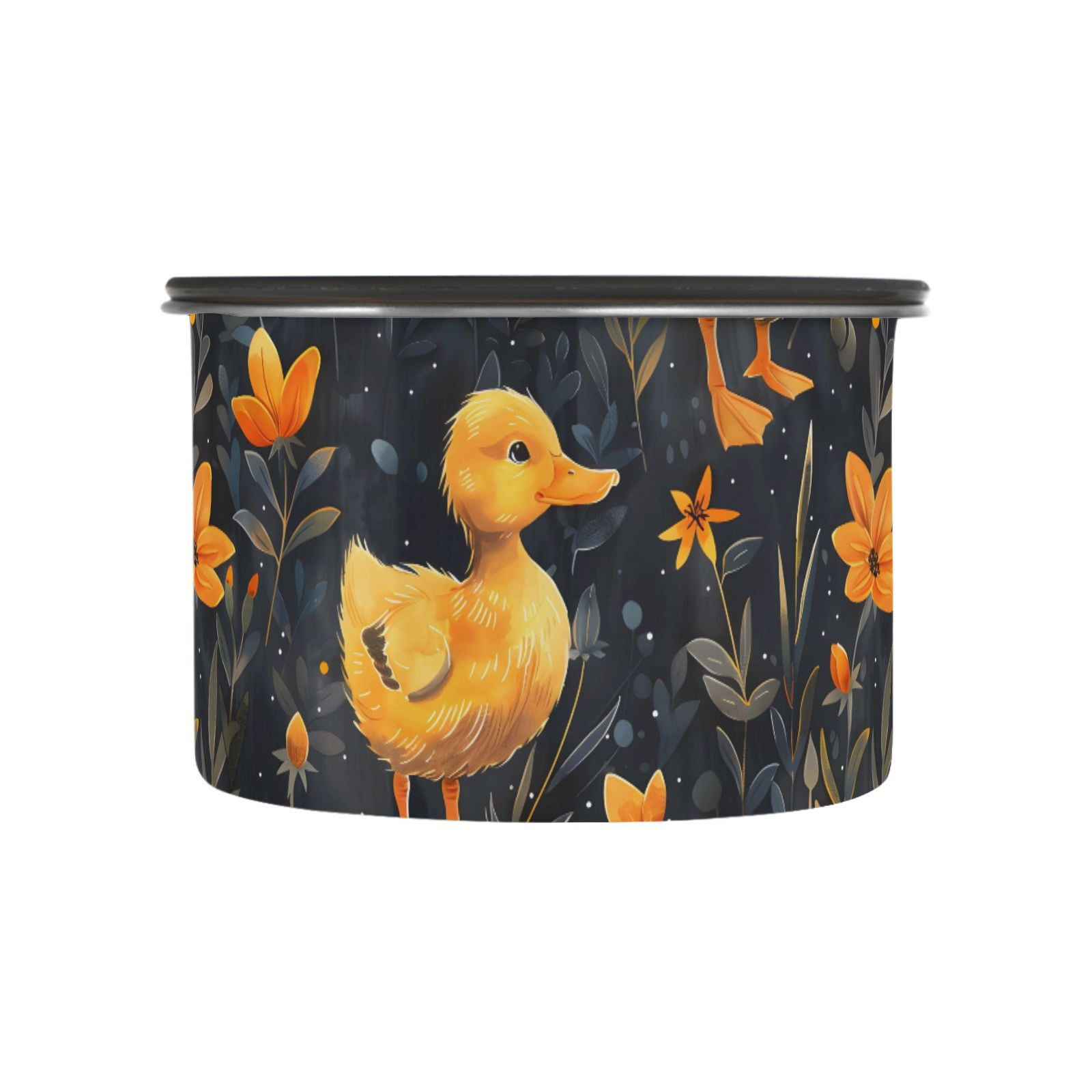 Cole Duck Airtight Coffee Bean Canister 17oz Food Storage Containers ...