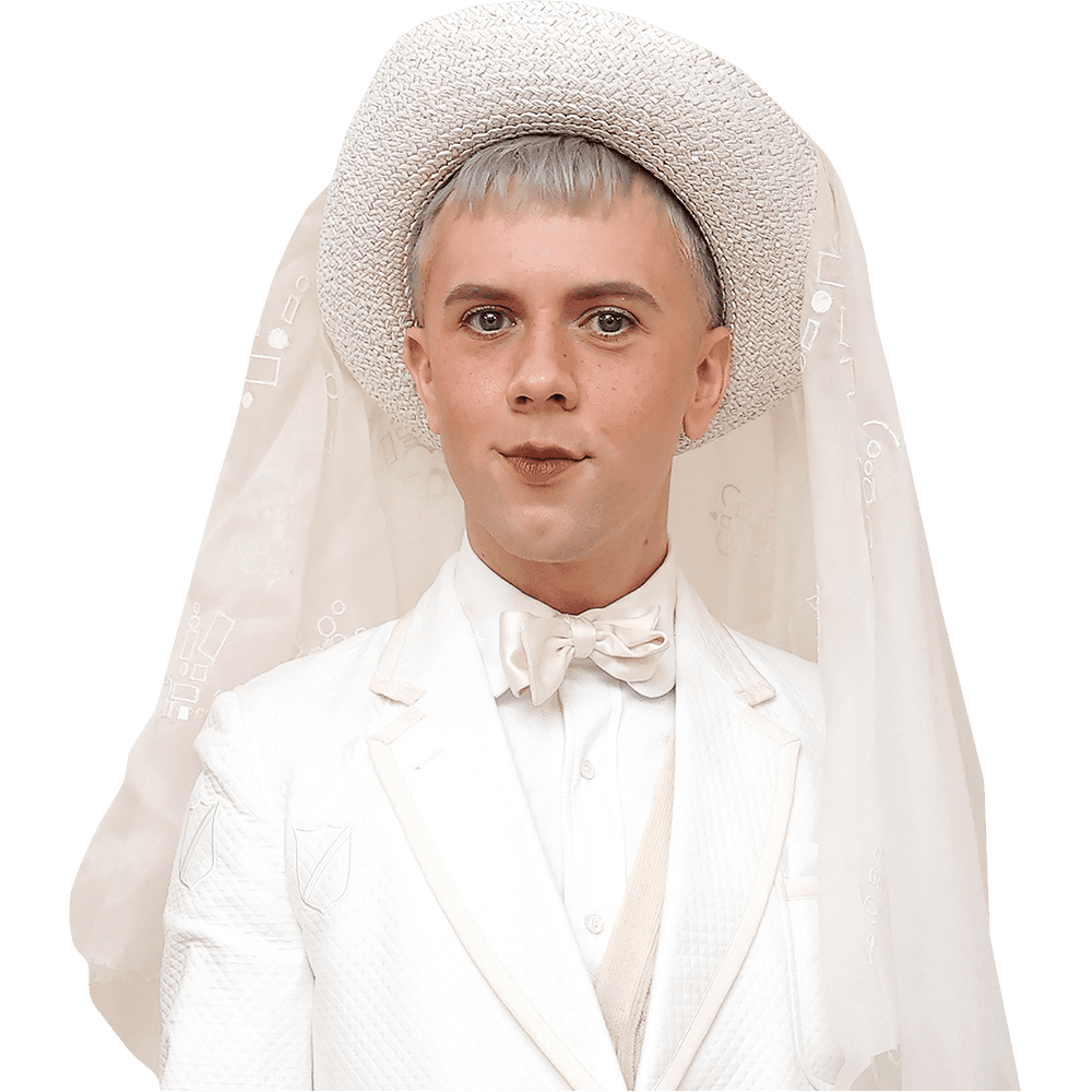 Cole Escola (White Outfit) Half Body Buddy Cutout - Walmart.com