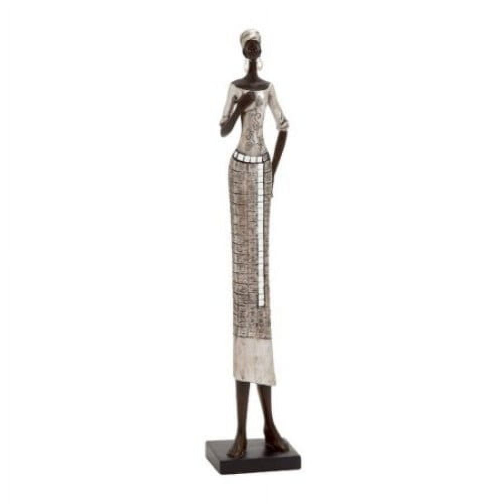 Cole & Grey Impactful Polystone African Lady Figurine - Walmart.com