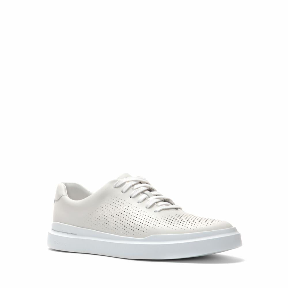 Cole Haan Grandpro Rally Laser Cut White - Walmart.com