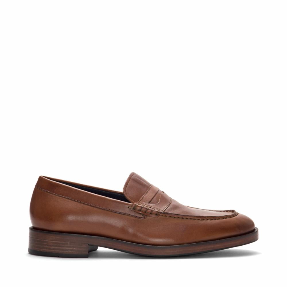 Cole Haan Men's Harrison Cognac / Drk Natural/C24169 , 7 M US - Walmart.com