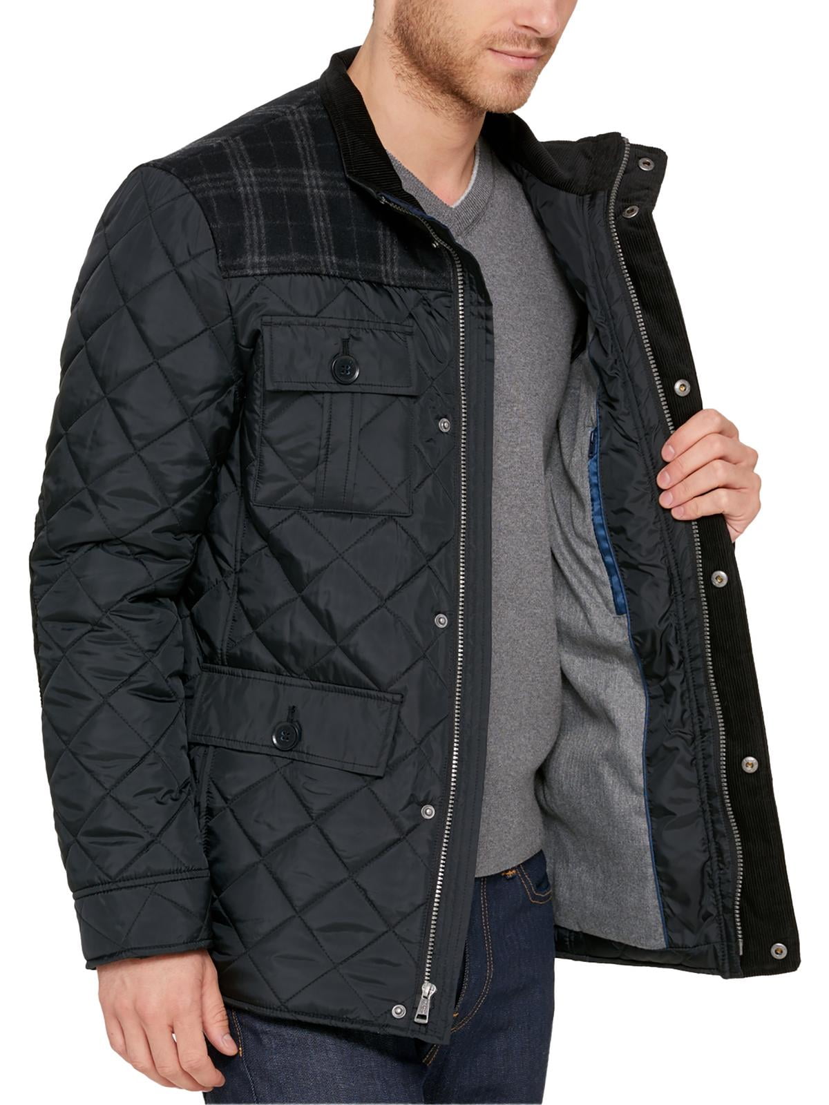 Cole Haan Mens Wool Blend Cold Weather Soft Shell Jacket - Walmart.com