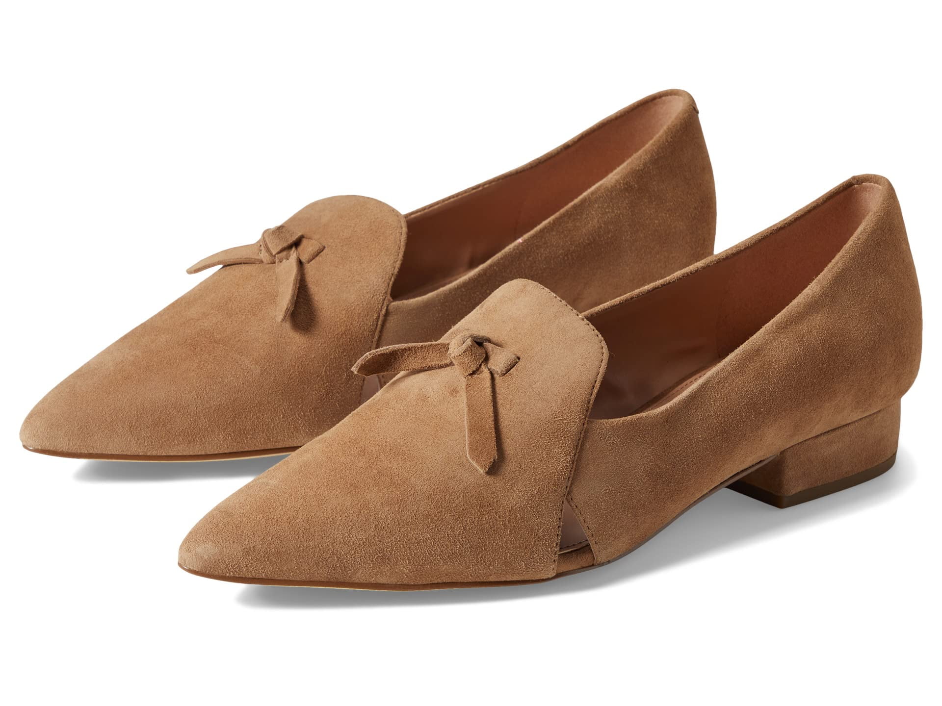 Cole Haan Viola Skimmer (Womens, Light Whiskey Suede, 10.5, Medium ...