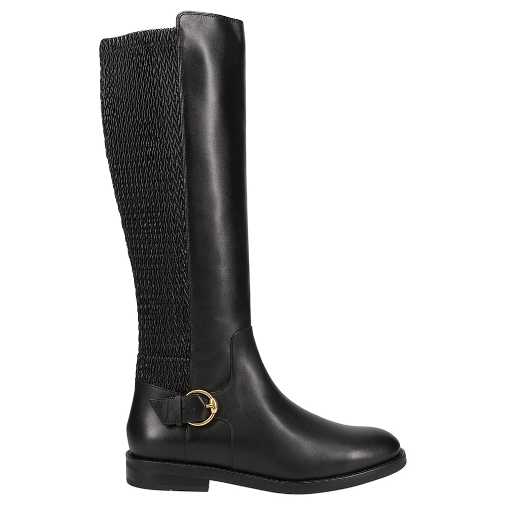 Cole Haan Womens Clover Stretch Tall Round Toe Zippered Tall Boots ...